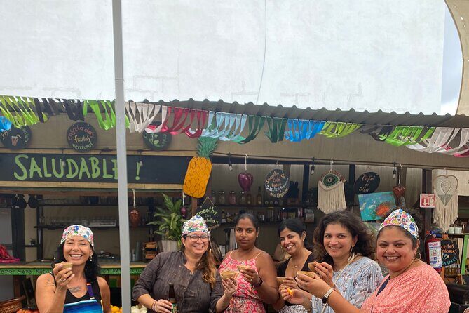 Tasting of flavors Mexican Food and margaritas tasting - Key Points