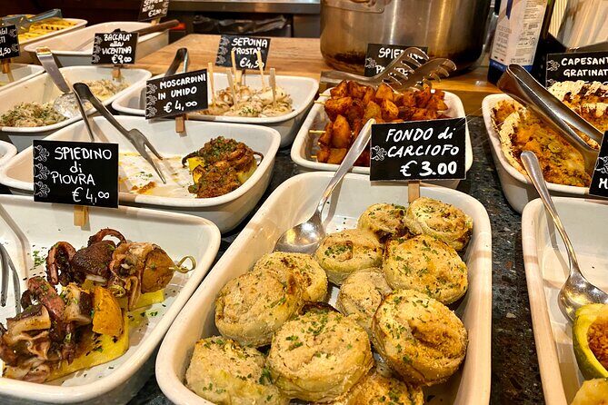 Tasty Street Food Tour of Venice City Center with Cicchetti & Local Specialties - Starting Point: Near Ponte di Rialto