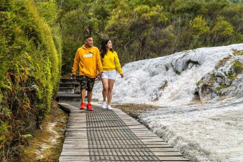 Taupo: Orakei Korako Geothermal Park and Cave Entry Ticket - Key Points