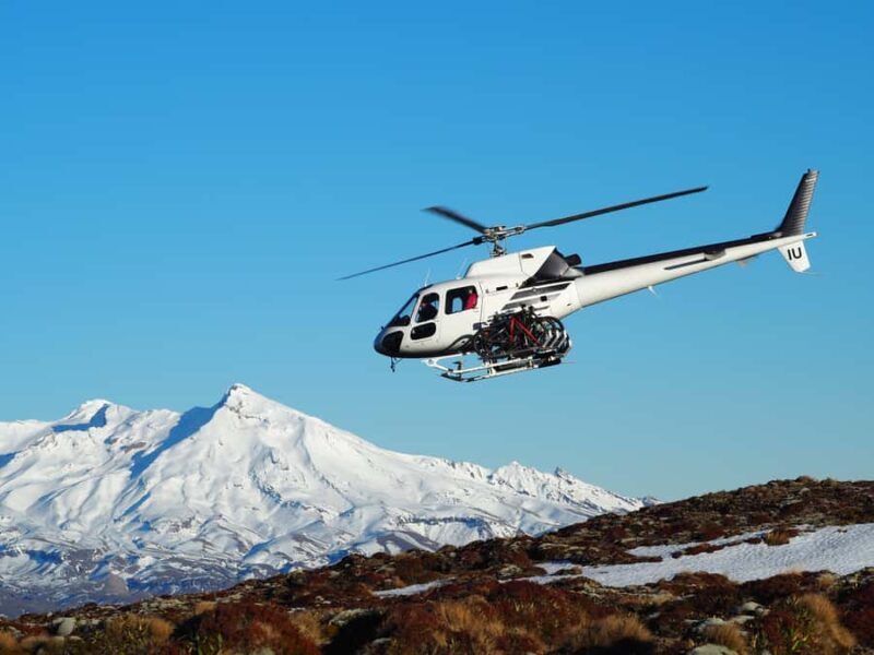 Taupo: The North Islands only private Heli-Biking experience - A Closer Look at the Itinerary