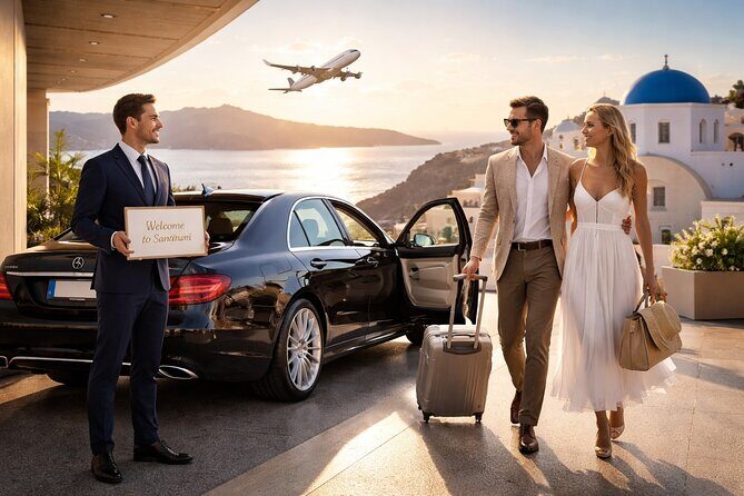Taxi Service in Santorini - Key Points