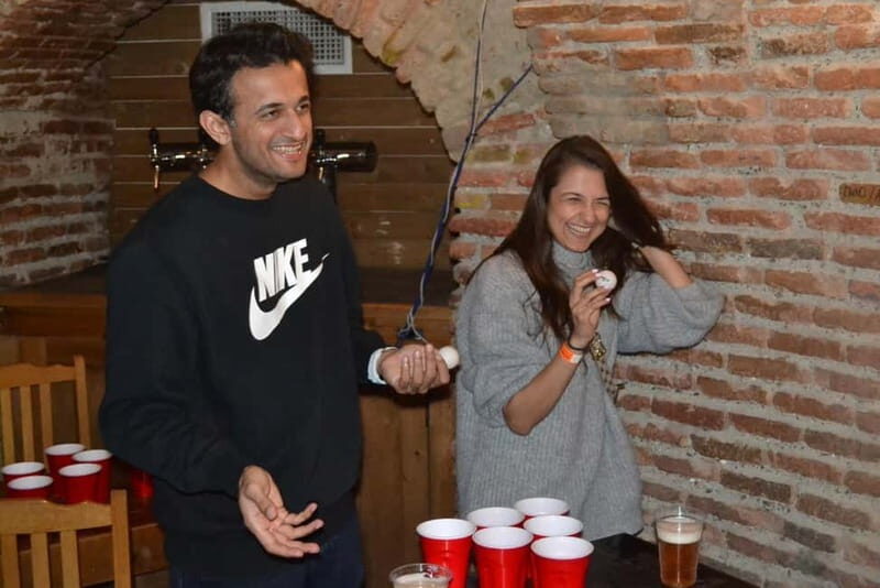 Tbilisi: City Pub Crawl with welcome shots in game format - Key Points