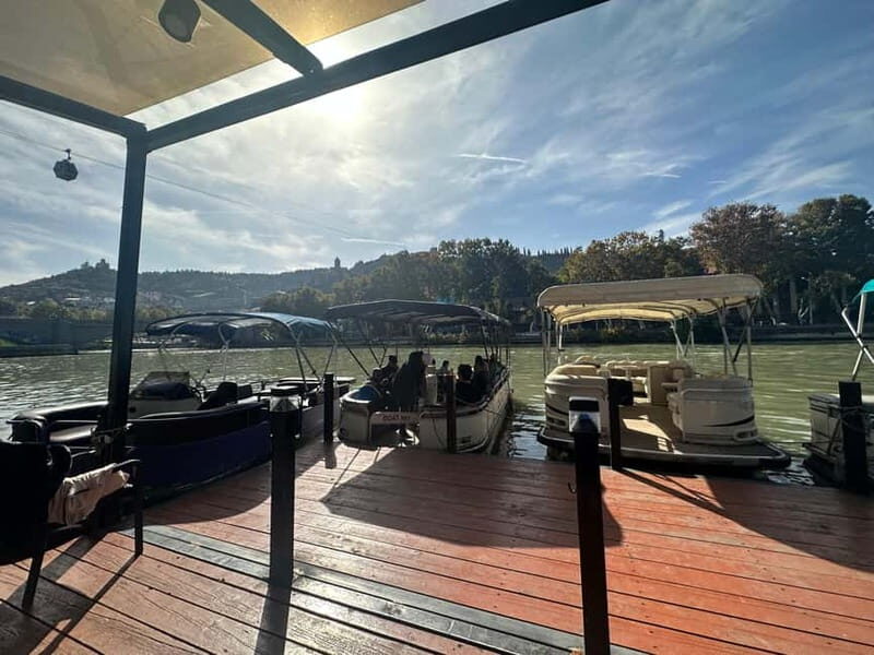 Tbilisi: River Sightseeing Boat Ride with Welcome Drink - The Sum Up
