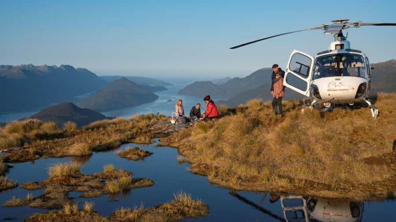 Te Anau: Doubtful & Dusky Sound Helicopter Flight - An Overview of the Experience