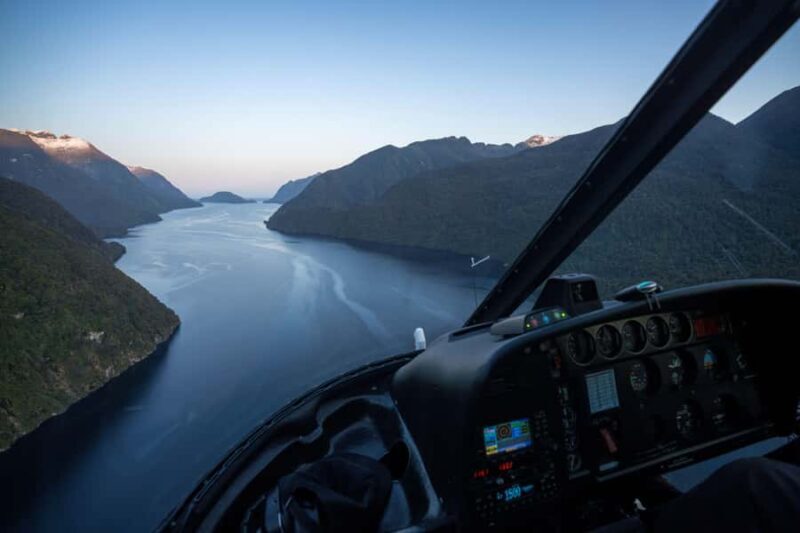 Te Anau: Doubtful Sound Helicopter Tour with Landing - Key Points