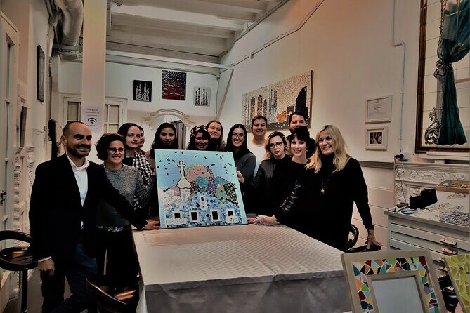 Teambuilding Barcelona: Create the logo of your company in mosaic - Practical Details and Logistics