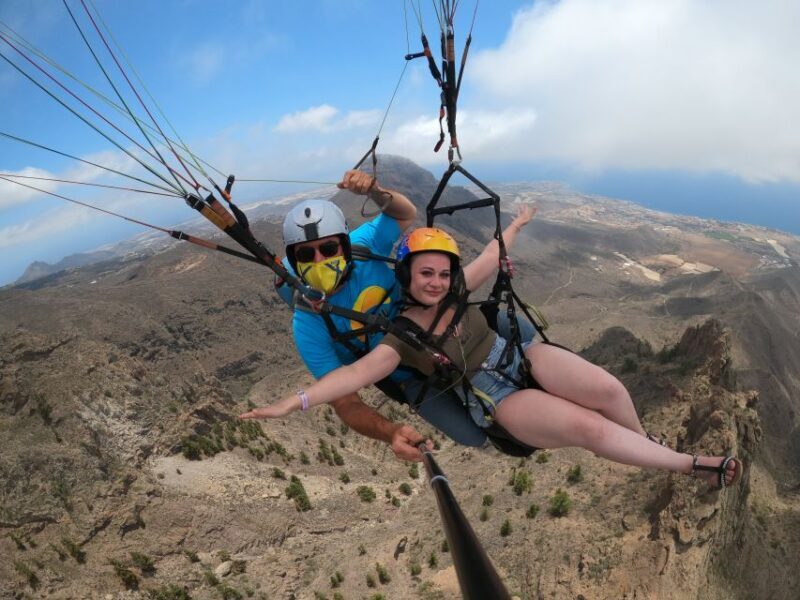 Tenerife: Paragliding with National Champion Paraglider - Key Points