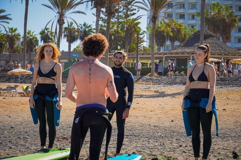 Tenerife / Playa de las Americas Surf lessons All levels - FAQ