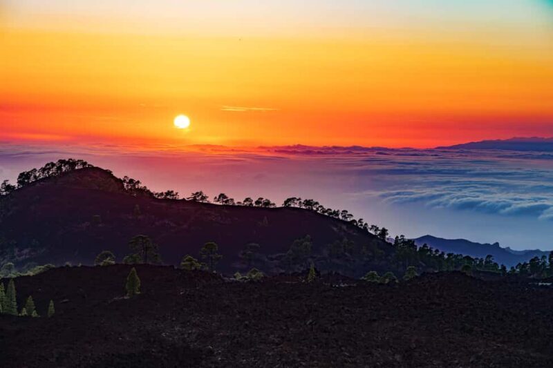 Tenerife: Teide Mountain Buggy On-Road GuidedTour with drink - The Sunset at Mount Teide
