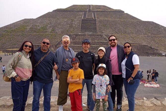 Teotihuacan and Basilica of Guadalupe with mezcal, tequila & handcrafts - Food and Additional Costs  