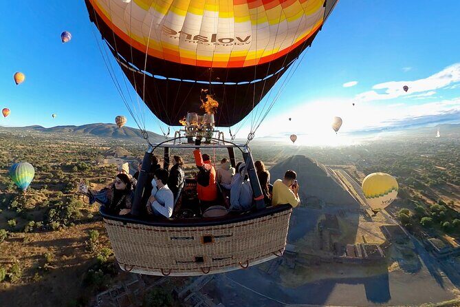 Teotihuacan Hot Air Balloon Flight from Mexico City / Volare - Transportation and Practical Details