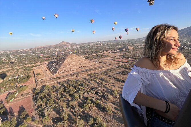 Teotihuacán in a hot air balloon with Transportation from CDMX - FAQ