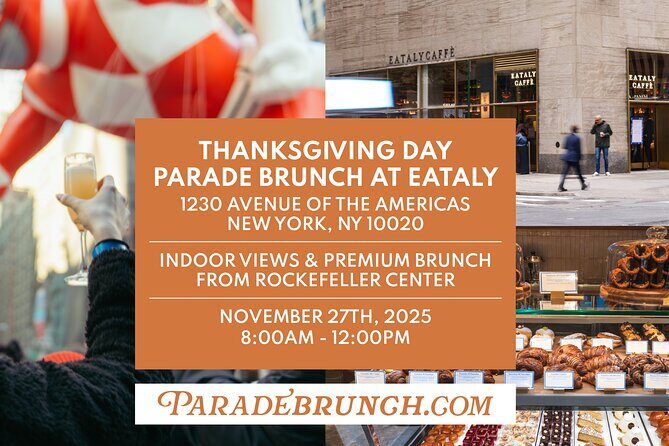 Thanksgiving Parade Brunch at Eataly Caffé Rockefeller Center - Final Thoughts