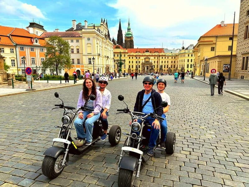 The Best  Trike Prague city tour live guided in English - Discover Prague in a Different Light