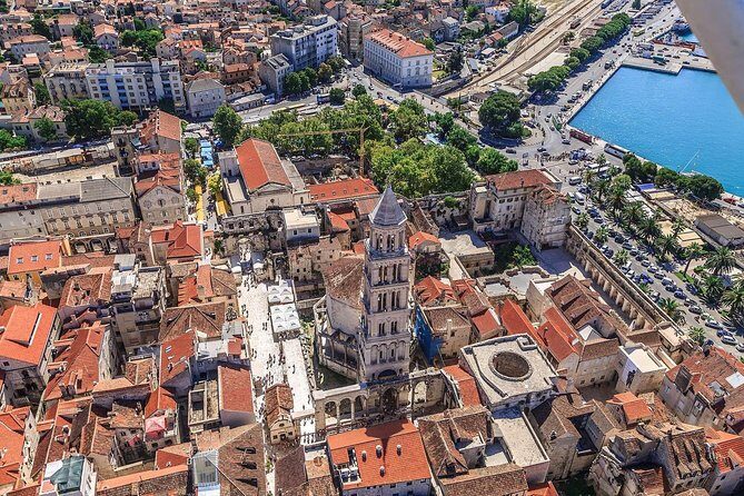 The Diocletian route - Panoramic Flight over Split - Key Points