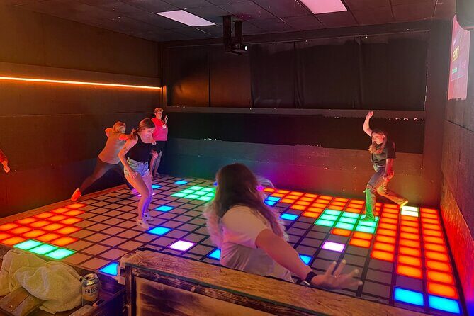 The Floor is Lava Digital Game Floor - The Experience and Setting