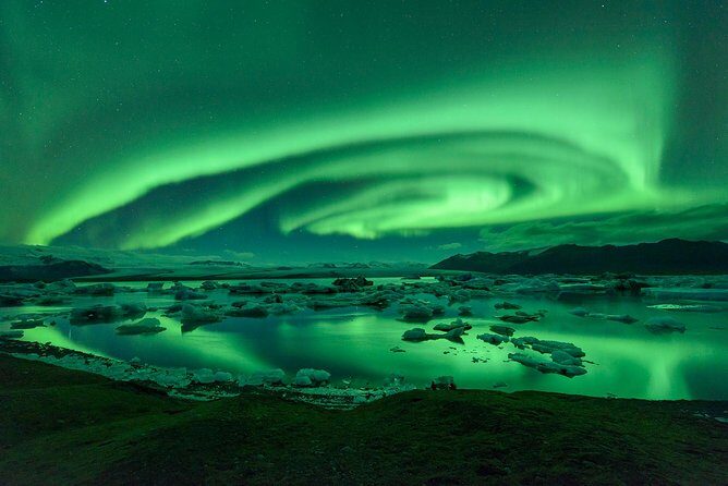 The Golden Circle & Northern Lights Guided Combo tour - Transportation and Group Size