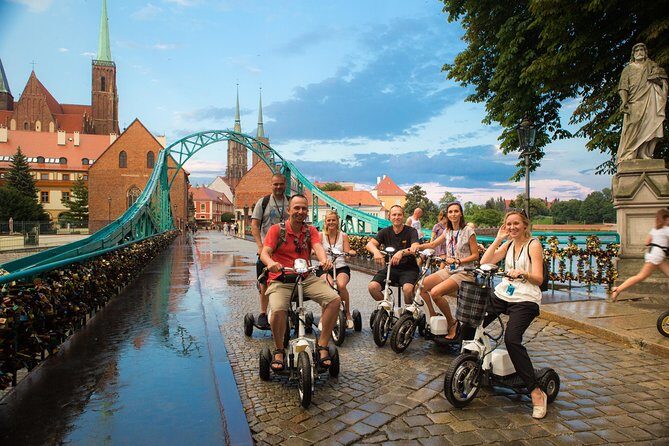 The Grand E-Scooter (3 wheeler) Tour of Wroclaw - everyday tour at 9:30 am - What Travelers Are Saying