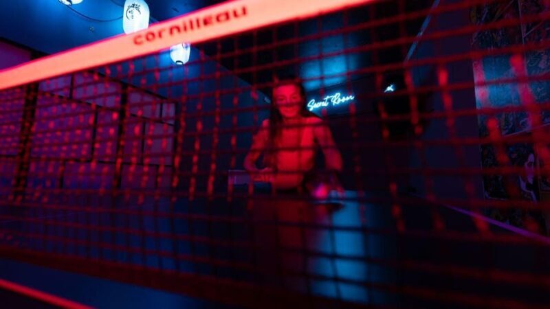 The Hague: Ping Pong Table Rental at a Secret Ping Pong Bar - Key Points