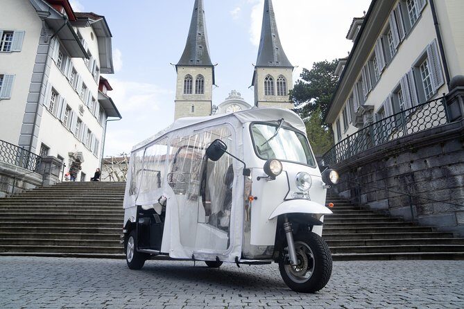 The heart of Lucerne with the Etuktuk - Practical Details