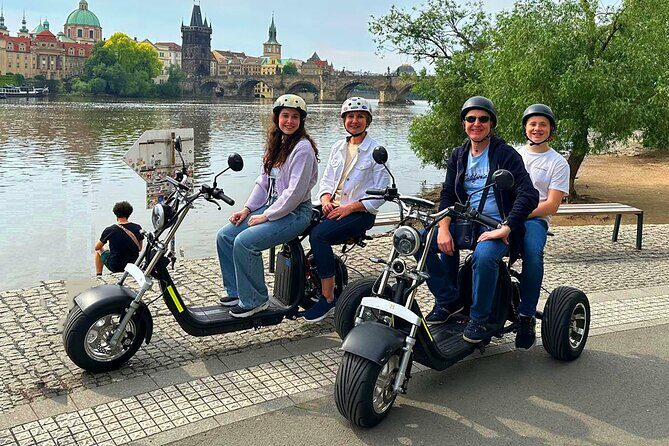The Highlights of Prague on eBike or electric Scooter - Key Points