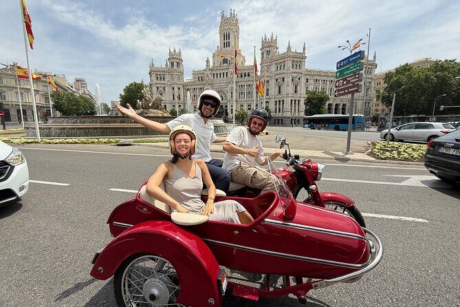 The Ultimate Madrid Private Sidecar Experience (2 Hours) - The Itinerary Breakdown