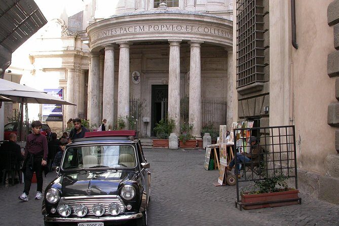 THINK BIG, GO MINI! Rome Day&Night in Mini Cooper Classic Cabrio - Exploring Rome in a Vintage Cabrio
