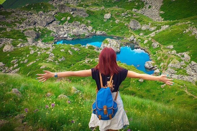 three colorful lakes of Abudelauri  one-day hiking - Key Points