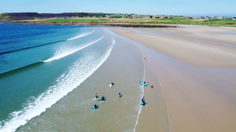 Thurso: Dunnet Beach Beginner Surf Lesson - The Value of a $60 Scotland Surf Lesson
