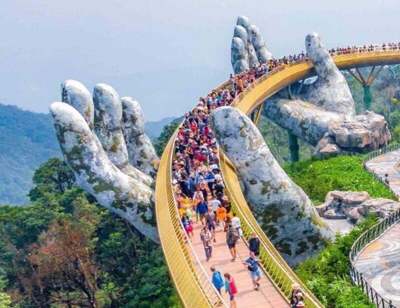 Tien Sa/Chan May Port: Golden Bridge & Marble Mountain - Key Points  