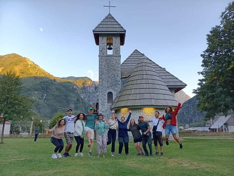 Tirana: Albanian Alps and Theth Village Day Tour - Sightseeing at Qafe Thore and Boge Village