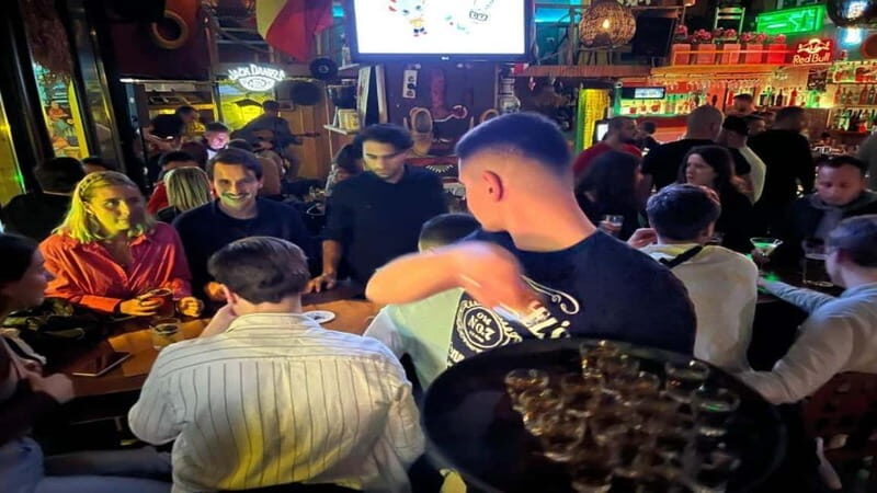 Tirana: Guided Bar Crawl with Welcome Shots - Key Points