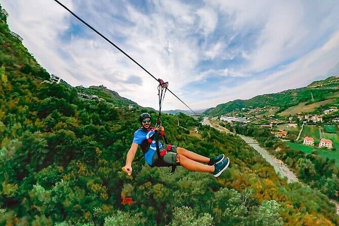 Tirana Petrela Adrenaline Tour on Balkans Longest Zipline - Key Points