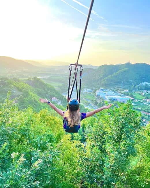 Tirana: The Balkans' Longest Zipline Petrela Adrenaline Tour - Key Points