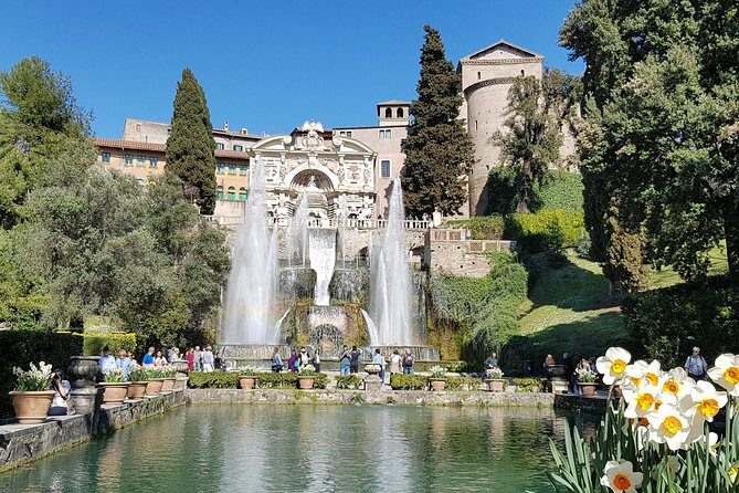 Tivoli Villas Full Day Trip From Rome with Lunch - Transportation, Timing, and Group Size