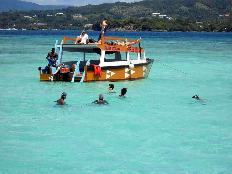 Tobago: Glass Bottom Boat & Highlights Tour - Key Points