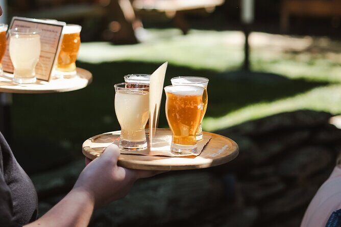 Top Rated Afternoon Wine & Beer Tour with Platters Included - Key Points