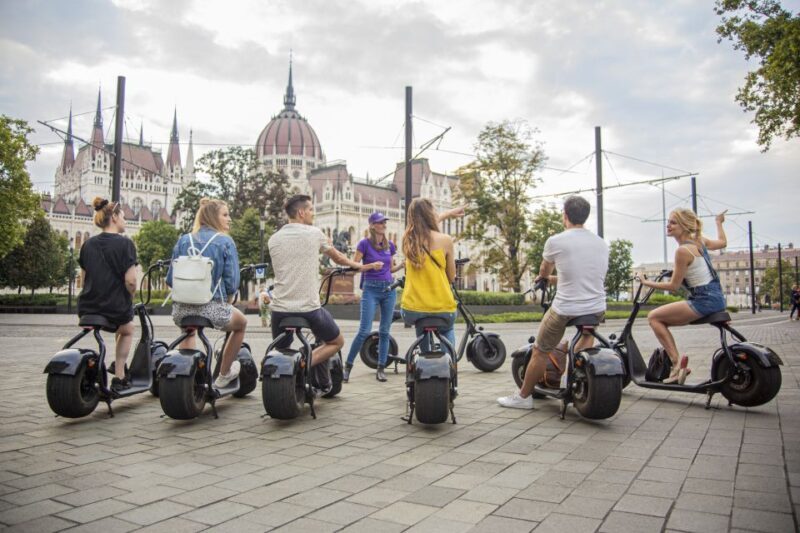 Top sights of Pest downtown on e-scooters incl. Parliament - An In-Depth Look at the Experience