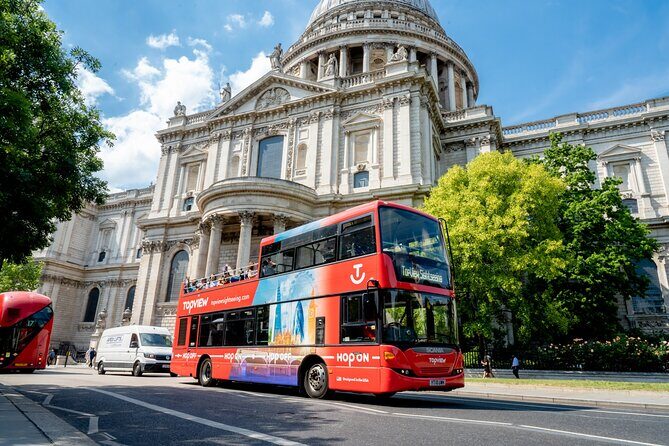 TopView® 48 Hr Hop on Hop off Bus Tour with River Cruise & Walks - The Landmarks and Stops