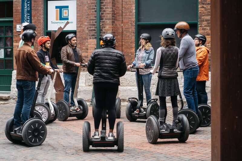 Toronto: Short Distillery District Segway Tour - Key Points