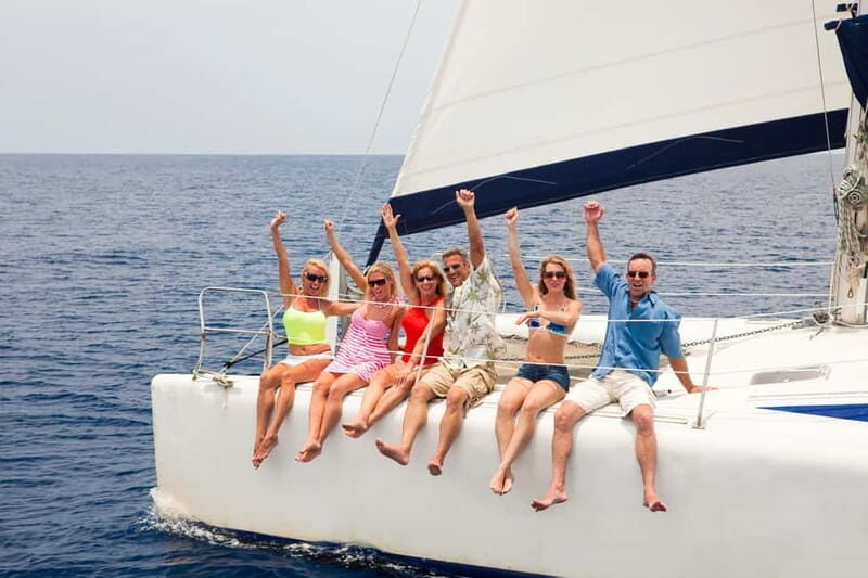 Torrevieja: Adventure tour on the catamaran Apaleo - A Relaxing Day on the Water with Spectacular Views