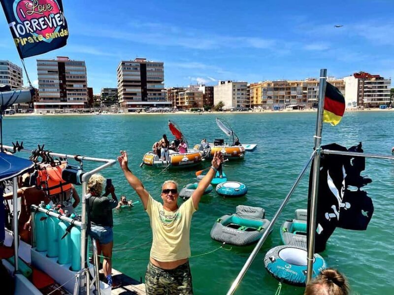 Torrevieja: Pirate Sunday Party Boat Tour - FAQ