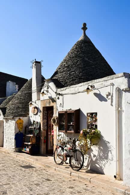 Tour: Alberobello Trulli, Monopoli, and Polignano a Mare - history and culture - The Experience in Practice