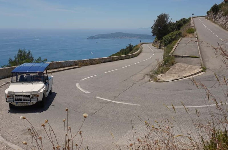 Tour in a vintage Méhari between Nice, Eze, and Monaco on the Côte d'Azur - Discovering the French Riviera in Style and Comfort