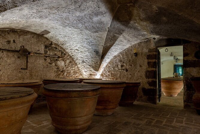 Tour of 900year old secret cellars + tasting of 3 wines and bread with EVO oil - Who Will Love This Tour?