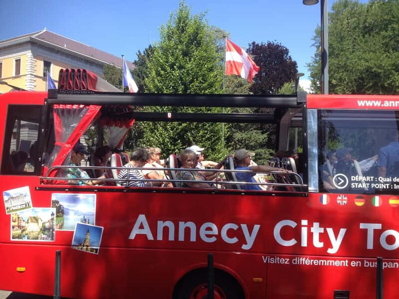 Tour of Annecy by convertible bus - The Value of This Tour