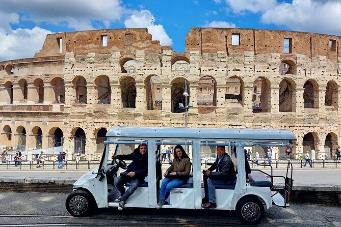 Tour of Rome in 7 Seater Golf Cart - A Closer Look at the 7-Seater Golf Cart Experience