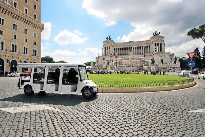 Tour of Rome in 7 Seater Golf Cart - FAQ