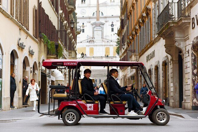 Tour of Rome in Golf Cart: Squares and Fountains of Rome - Key Points