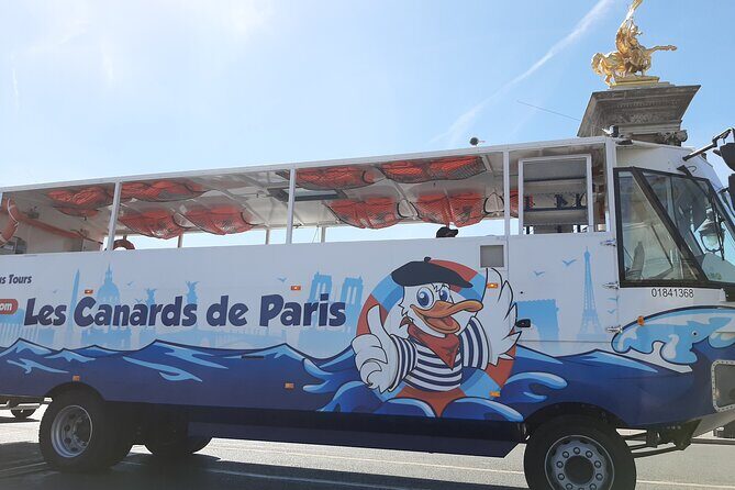 Tours of Paris and the Hauts-de-Seine in an Amphibious Bus - FAQ